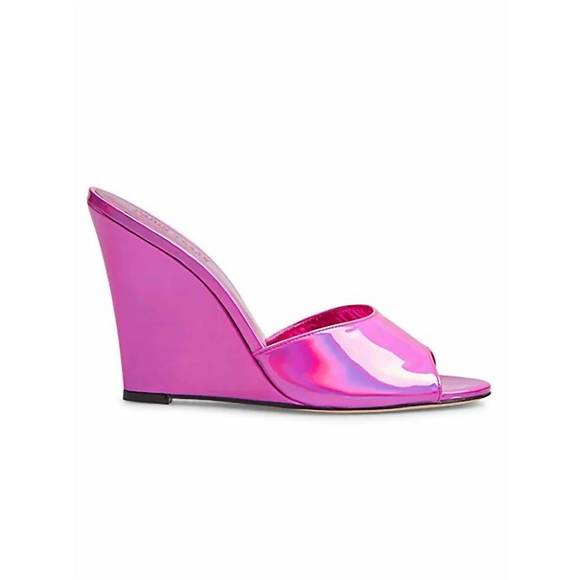 Paris Texas | Shoes | New Paris Texas Wanda Mule In Prism Fuchsia ...